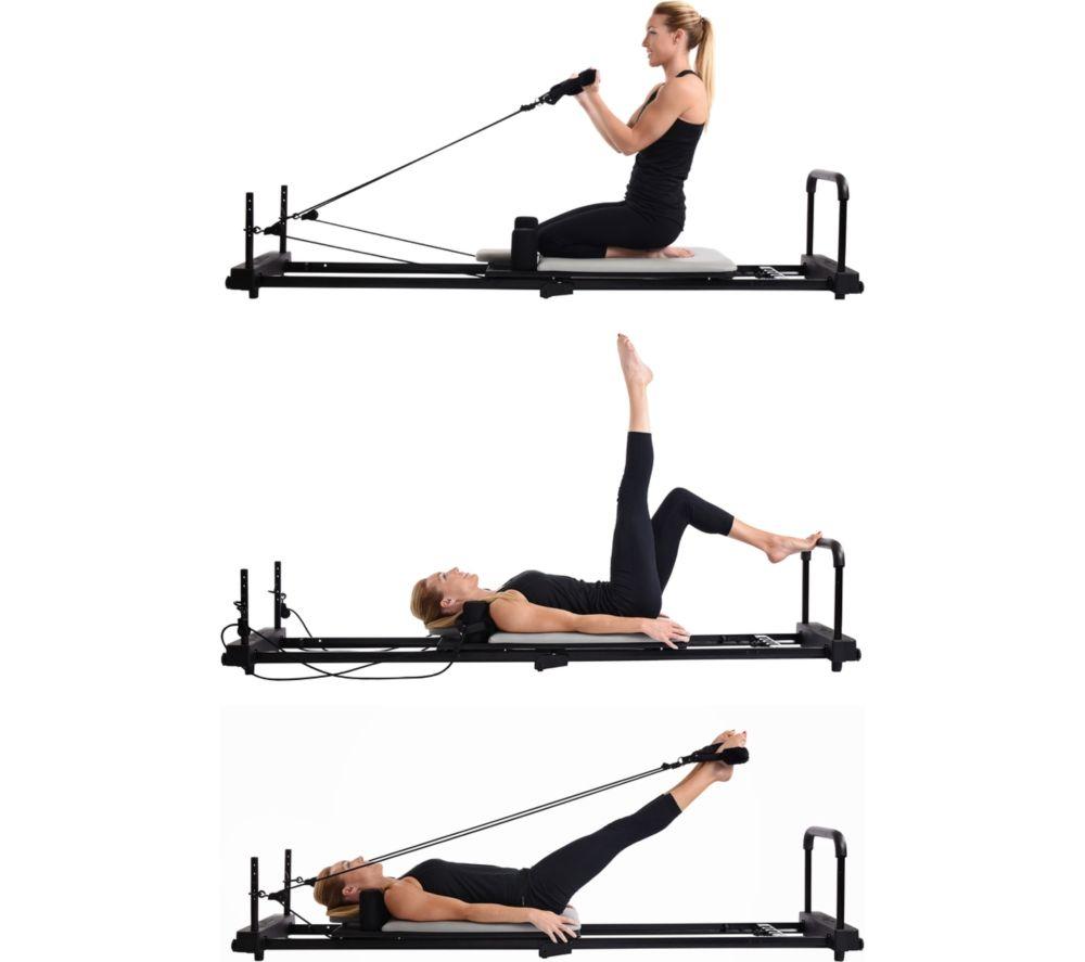 Buy AEROPILATES Reformer 435 Plus Pilates Machine - Black & Pink | Currys