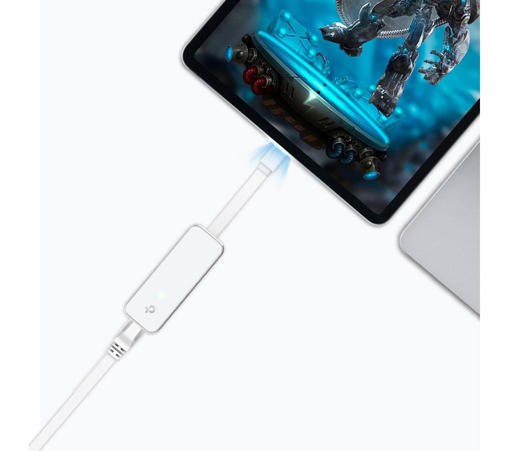 Buy TP-LINK UE300C USB Type-C to RJ45 Gigabit Ethernet Adapter | CurrysIE