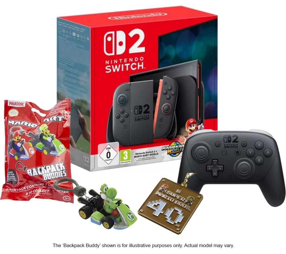 Buy NINTENDO Switch 2 Pro Controller, Super Mario Bros 40th Anniversary ...