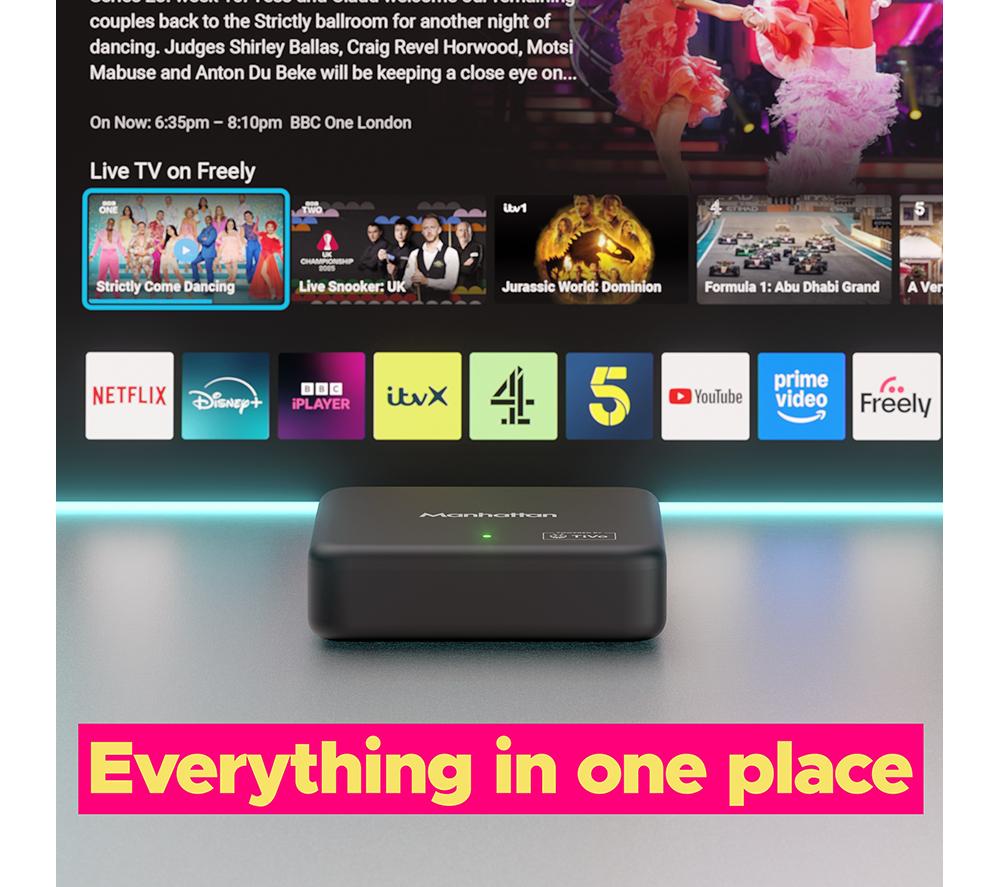 Buy MANHATTAN Aero 4K TV Streamer with Freely | Currys