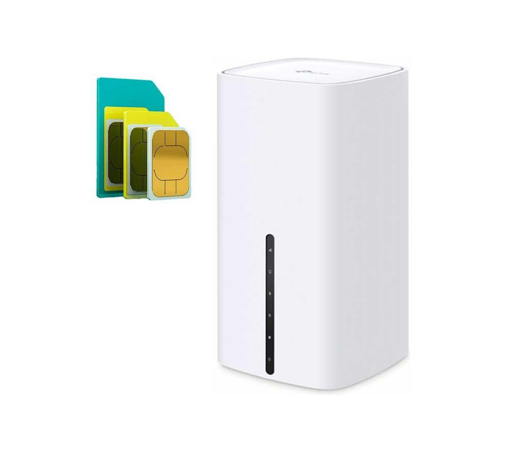 Buy TP-LINK Archer NX200 WiFi 5G Router (AX 1800, Dual-band) & 60 GB ...
