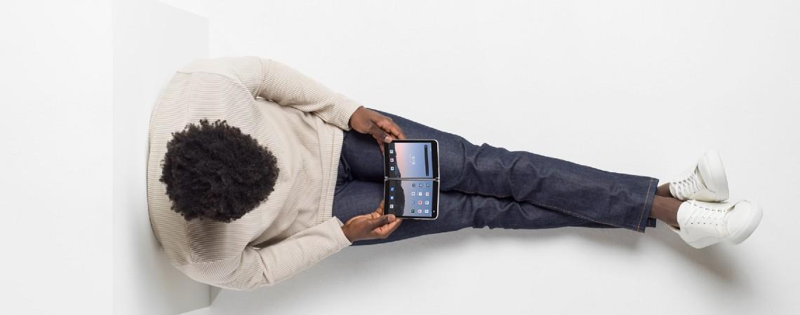 A sneak peek at the new Microsoft Surface Duo | Currys
