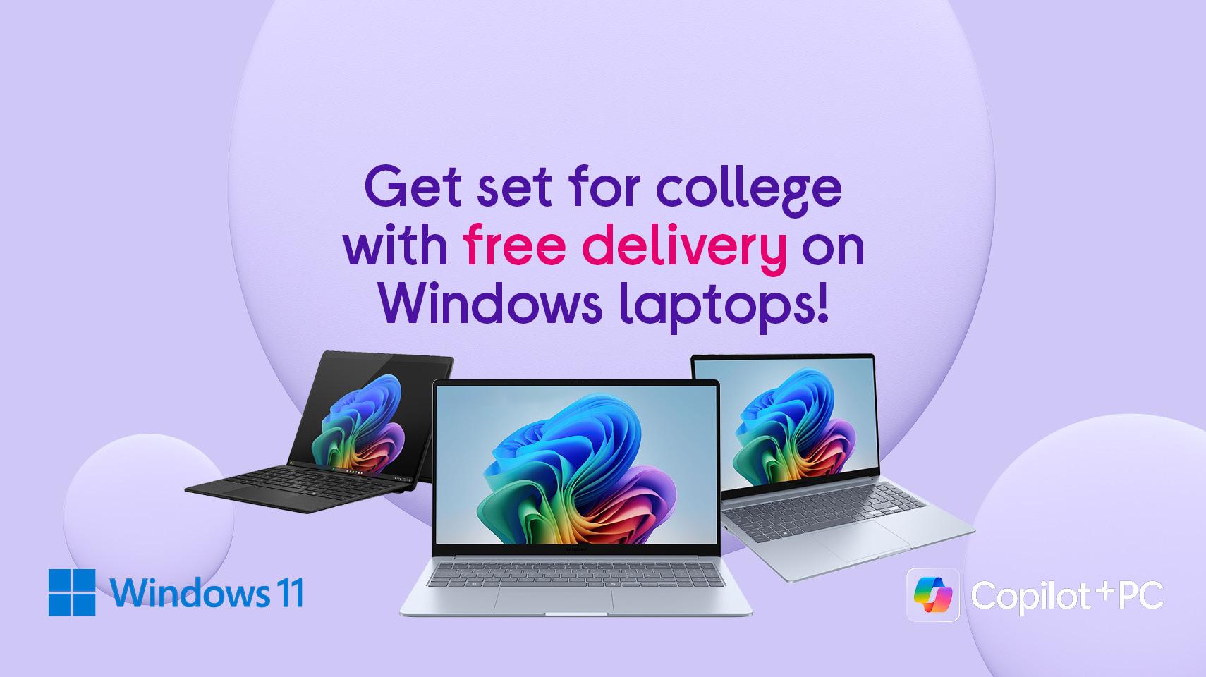 Gear up for college with Windows! | CurrysIE