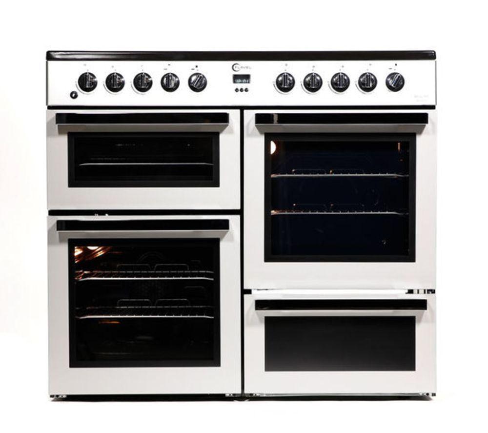 Buy FLAVEL MLN10FRS Dual Fuel Range Cooker - Silver & Chrome | Currys