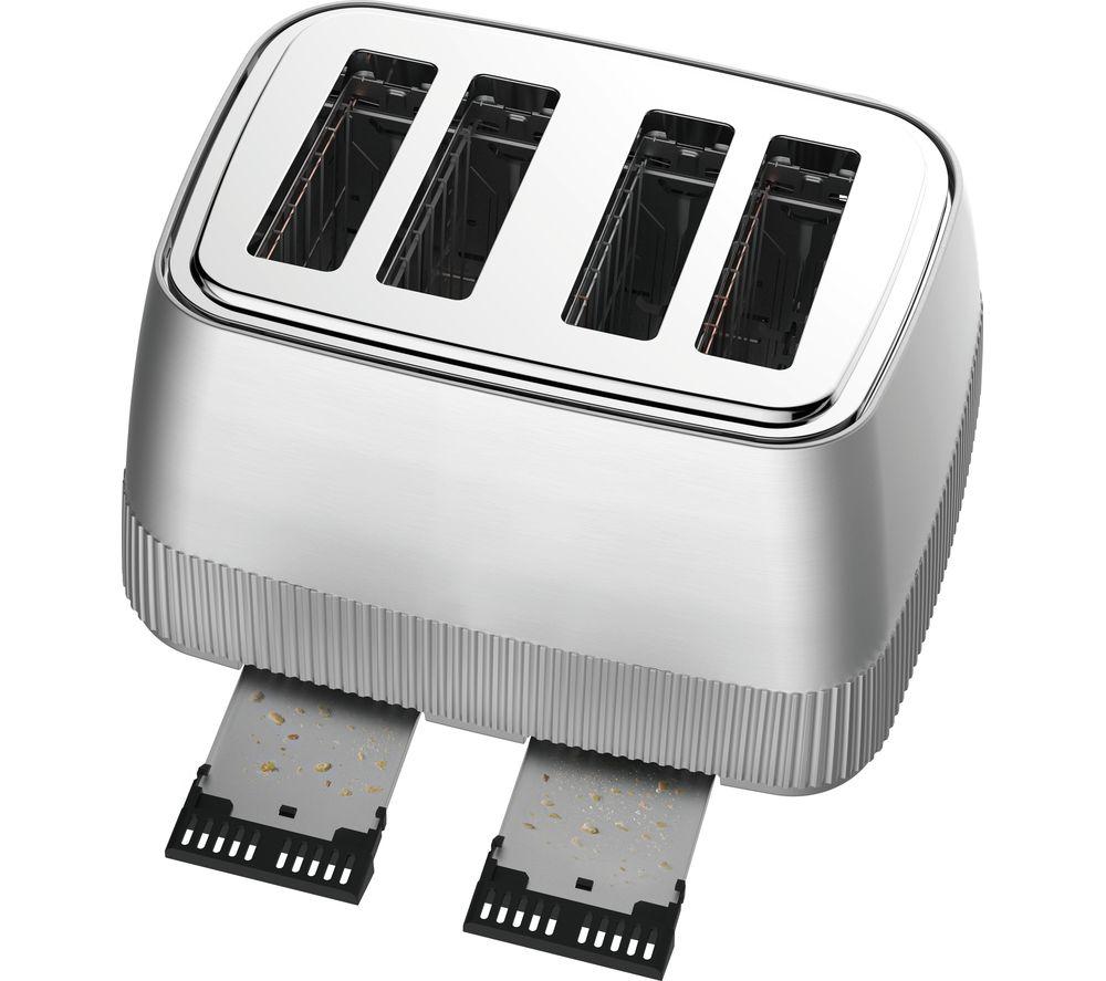 Buy TEFAL Avanti Classic TT780E40 4-Slice Toaster - Silver | Currys
