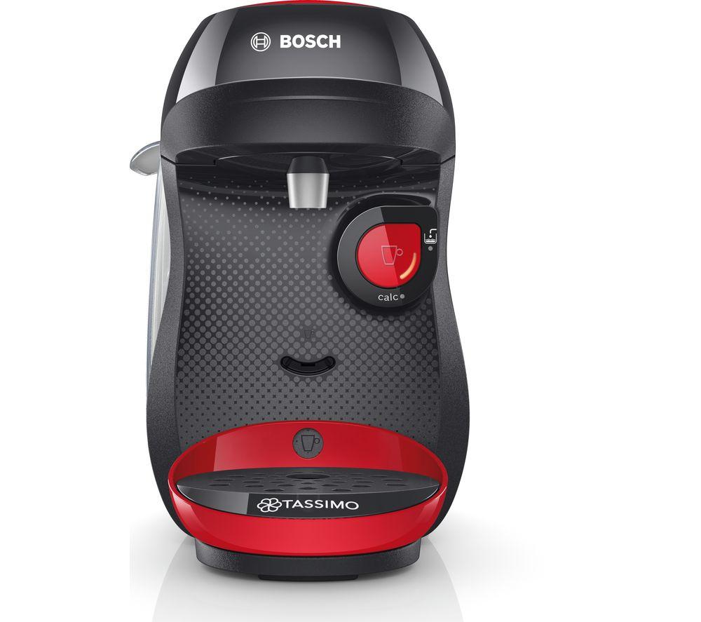Buy TASSIMO by Bosch Happy TAS1003GB Coffee Machine - Red | Currys