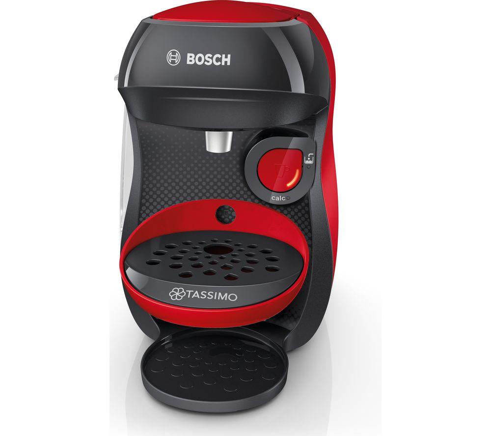 Buy TASSIMO by Bosch Happy TAS1003GB Coffee Machine - Red | Currys