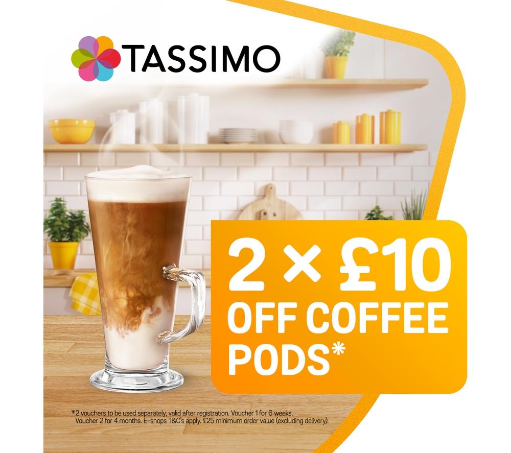 Buy TASSIMO by Bosch My Way 2 TAS6502GB Coffee Machine with Brita ...