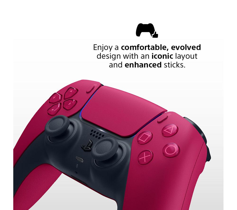 Buy PLAYSTATION PS5 DualSense Wireless Controller - Cosmic Red | CurrysIE