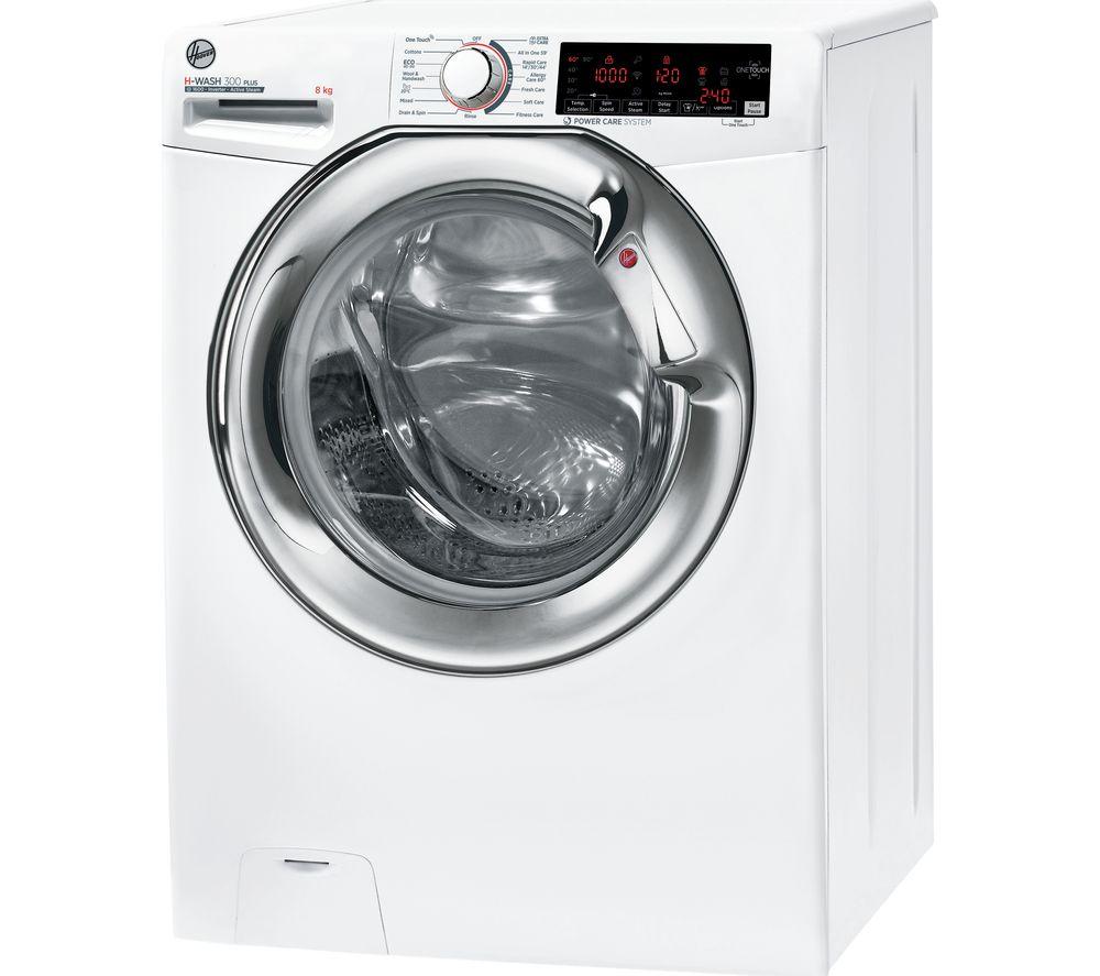 HOOVER H-WASH 300 H3WS68TAMCE NFC 8 kg 1600 Spin Washing Machine review ...