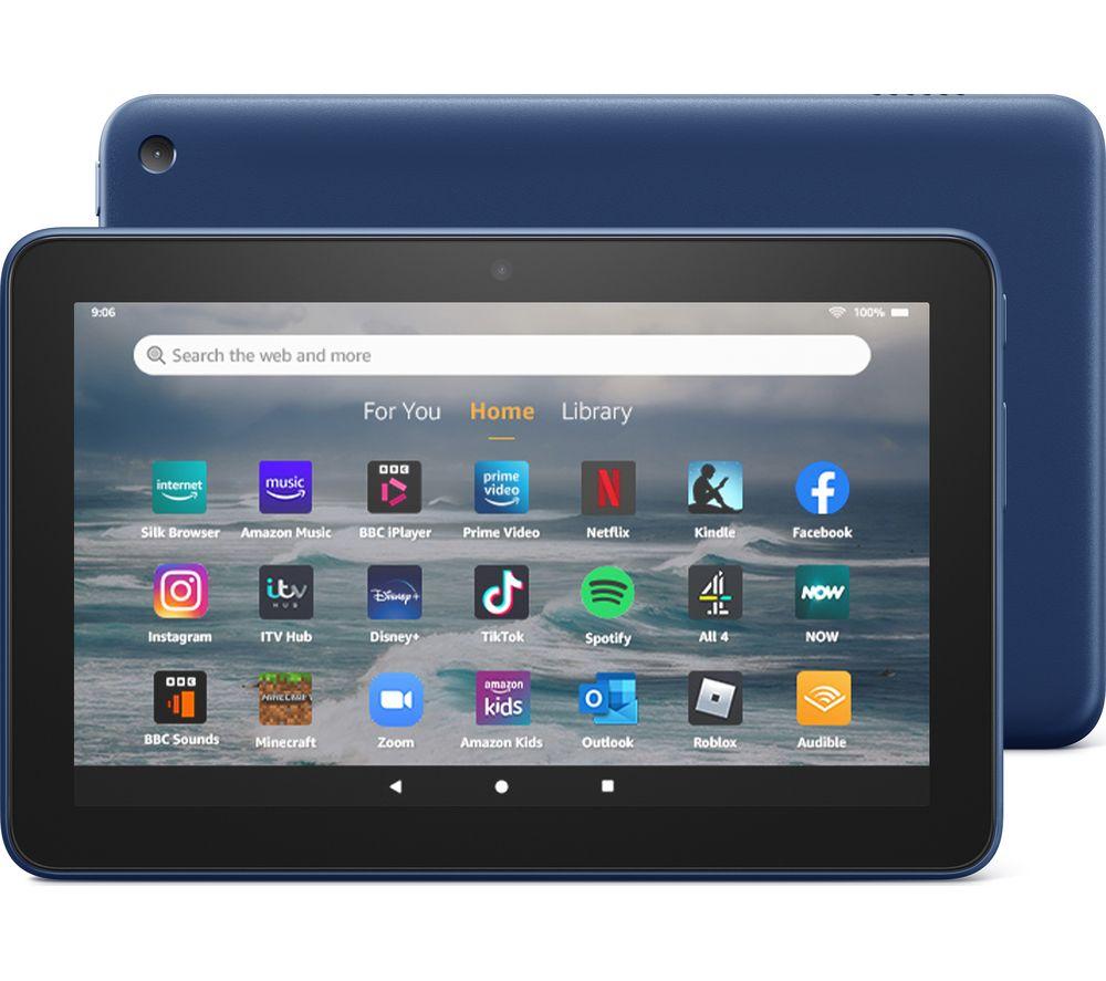 Buy AMAZON Fire 7 Tablet (2022) - 16 GB, Denim | Currys
