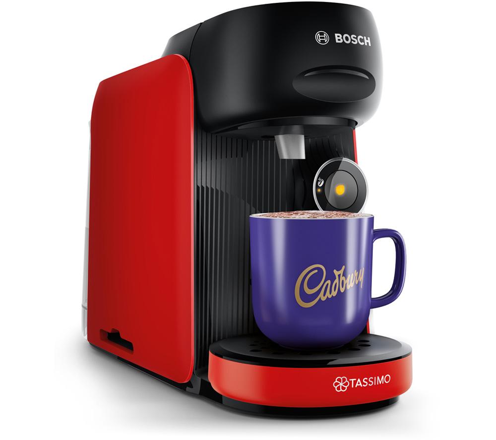 FINESSE Radiant Red Coffee Machine TASSIMO