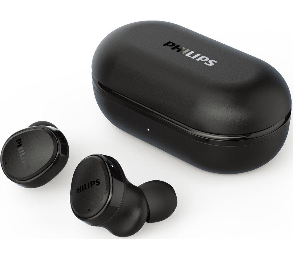 PHILIPS TAT4556BK/00 Wireless Bluetooth Noise-Cancelling Earbuds review ...