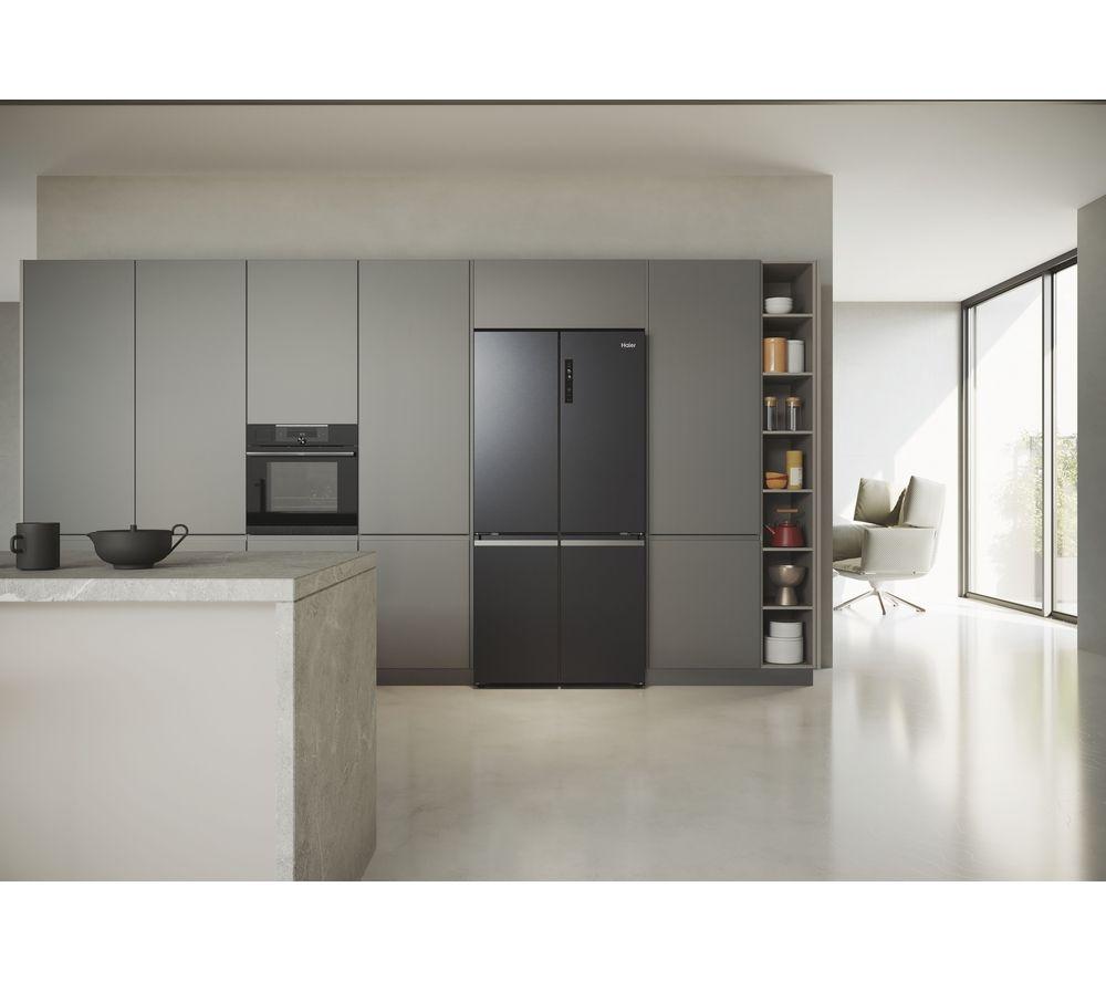 Buy HAIER Cube 90 Series 5 HCR5919ENMB Fridge Freezer - Black | Currys