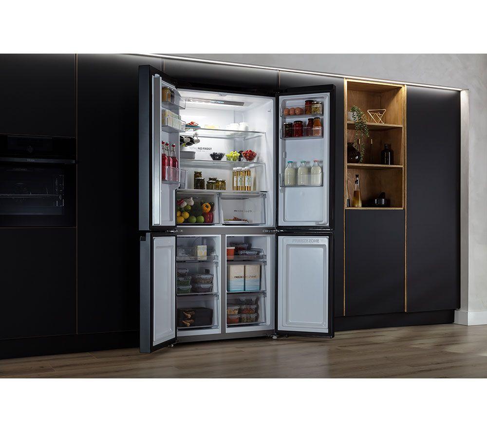 Buy HAIER Cube 90 Series 5 HCR5919ENMB Fridge Freezer - Black | Currys