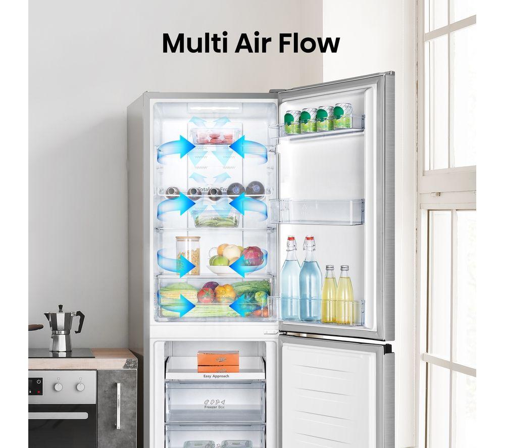 Buy HISENSE RB327N4BCE 50/50 Fridge Freezer - Stainless Steel | Currys