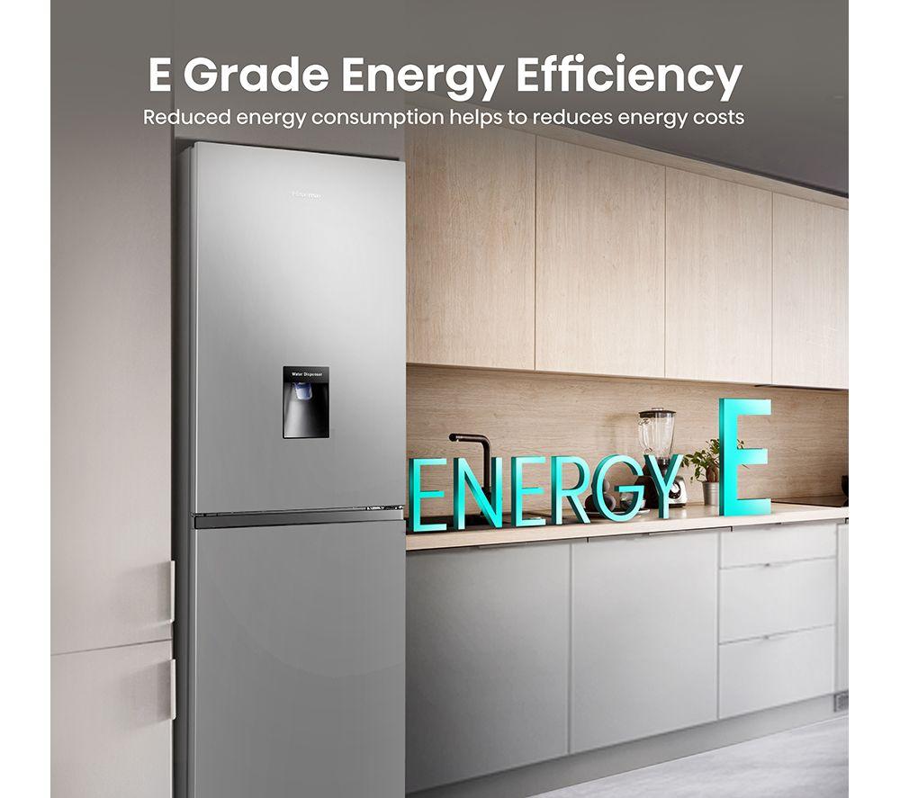 Buy HISENSE RB327N4WCE 50/50 Fridge Freezer - Stainless Steel | Currys