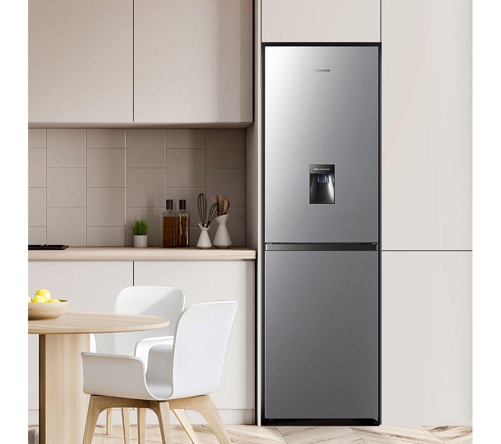 Buy HISENSE RB327N4WCE 50/50 Fridge Freezer - Stainless Steel | Currys