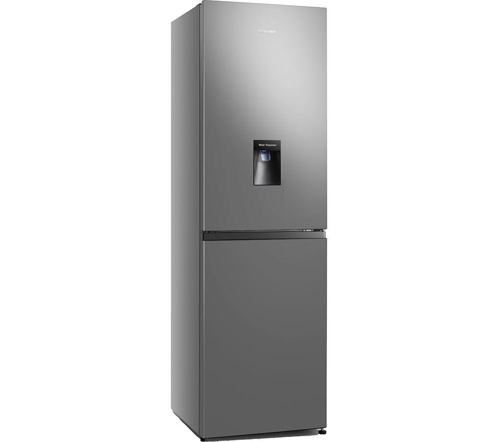 Buy HISENSE RB327N4WCE 50/50 Fridge Freezer - Stainless Steel | Currys