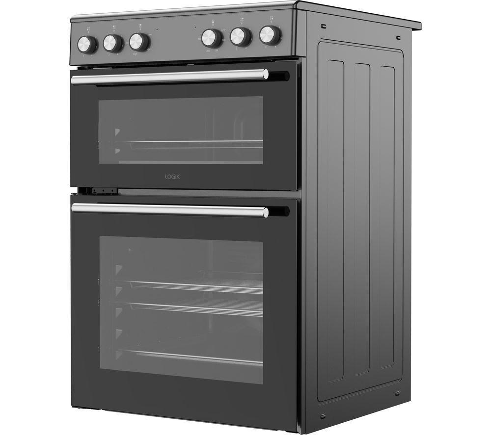 Buy LOGIK LFTC60B24 60 cm Electric Ceramic Cooker - Black | CurrysIE