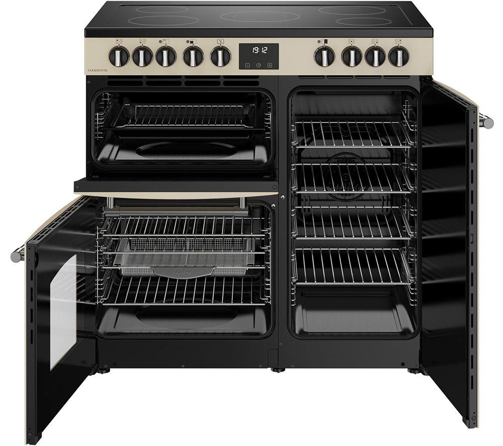 Buy BELLING Farmhouse 90E Electric Ceramic Range Cooker - Cream ...