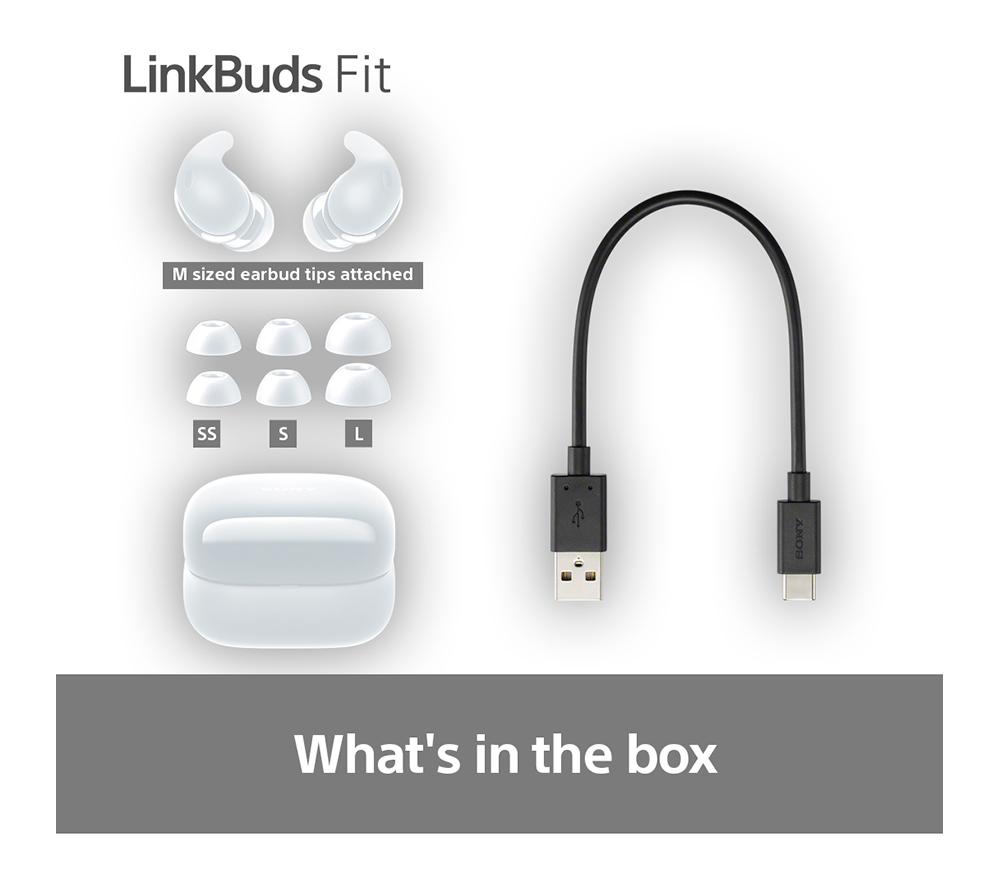 Buy SONY LinkBuds Fit Wireless Bluetooth Noise-Cancelling Earbuds ...