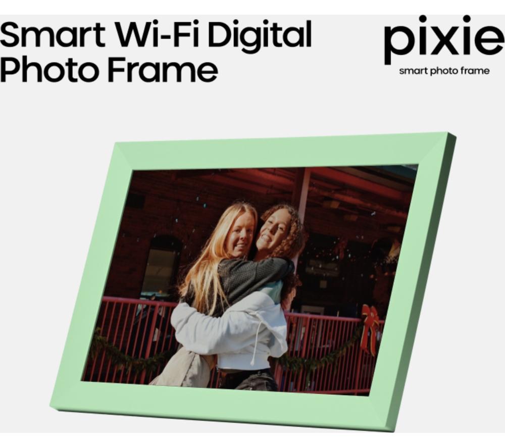 Buy PIXIE 10.1" Digital Photo Frame - Mint Green | Currys