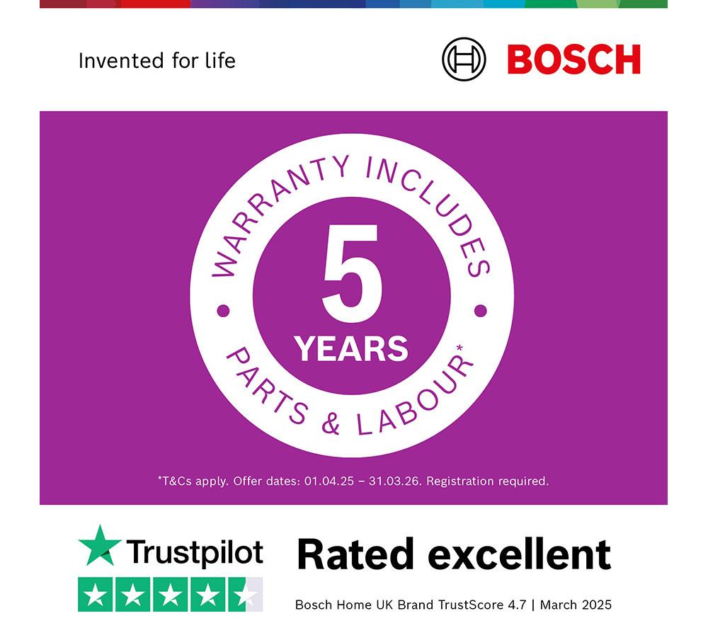 Buy BOSCH Series 6 WGH254ARGB i-DOS AntiStain WiFi enabled 10 kg 1400 ...