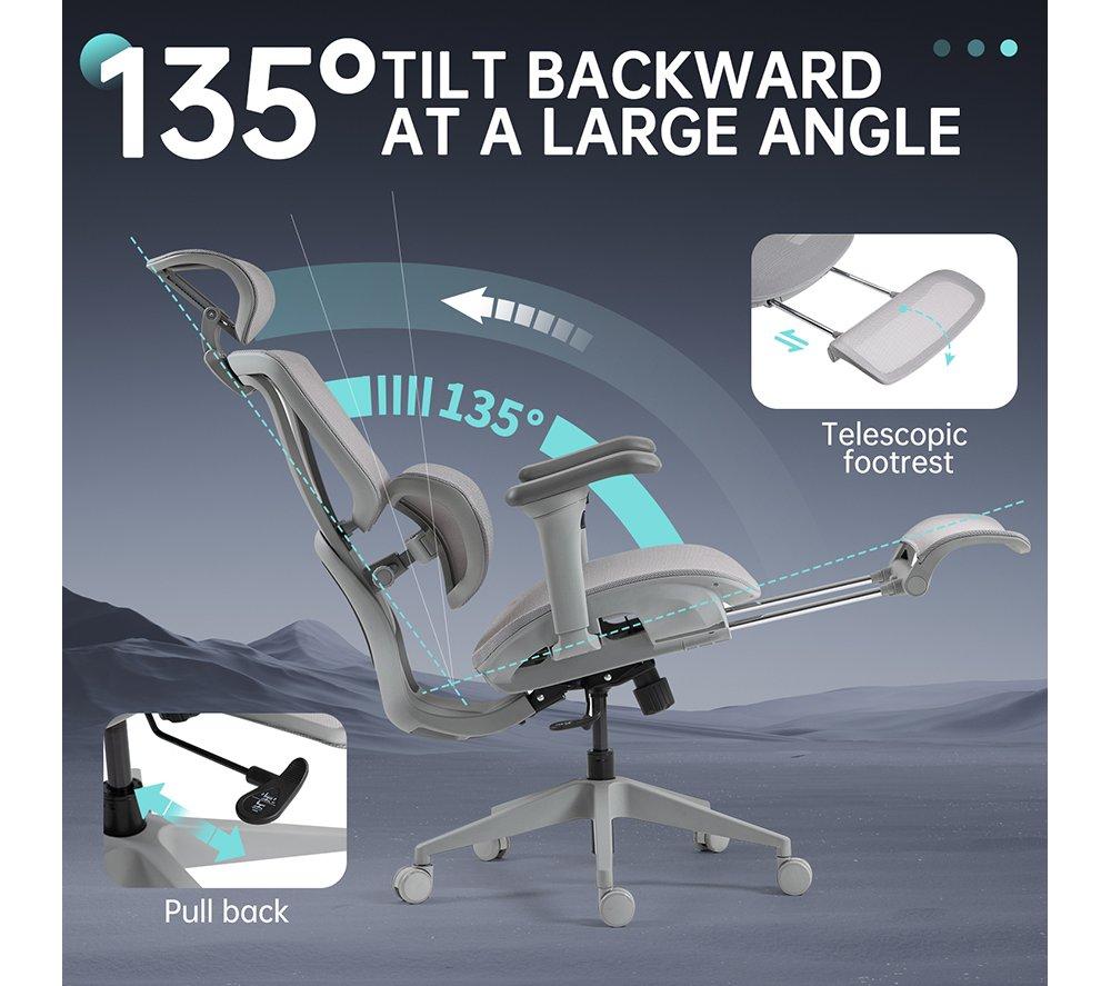 Buy ADX Matrix Multi Gesture Gaming Office Chair - Grey | CurrysIE