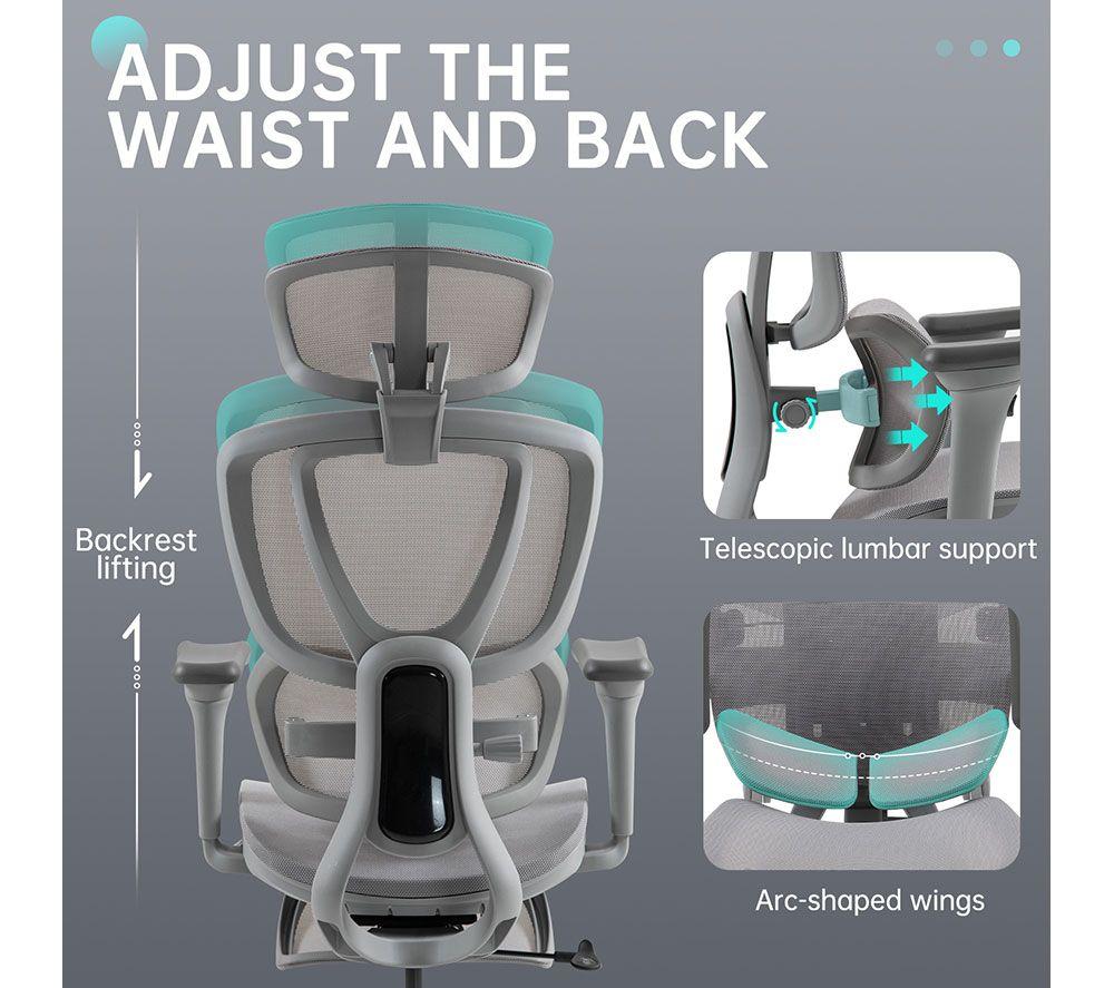 Buy ADX Matrix Multi Gesture Gaming Office Chair - Grey | CurrysIE