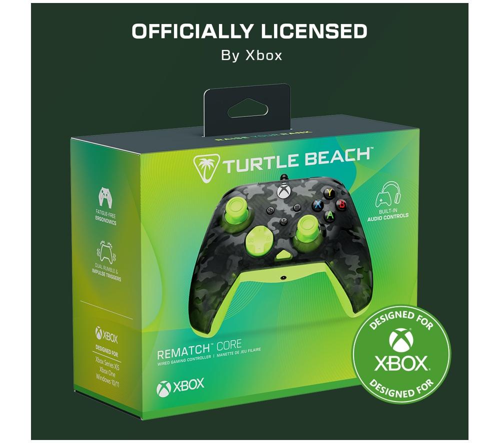 Buy TURTLE BEACH Rematch Core Controller for Xbox & PC - Camo Yellow | Currys