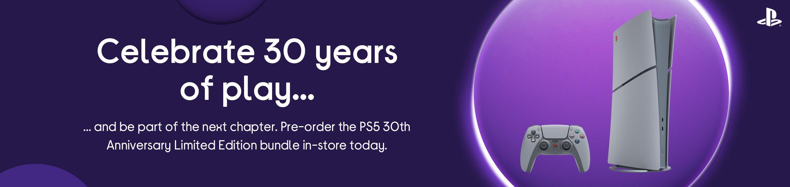 PS5 30th Anniversary Edition - Preorder instore | Currys