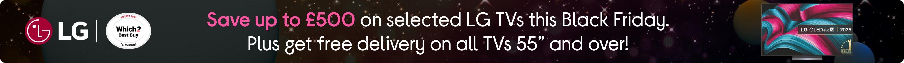 LG 55 - 64 inch TVs - Browse TVs by Screen Size | Currys